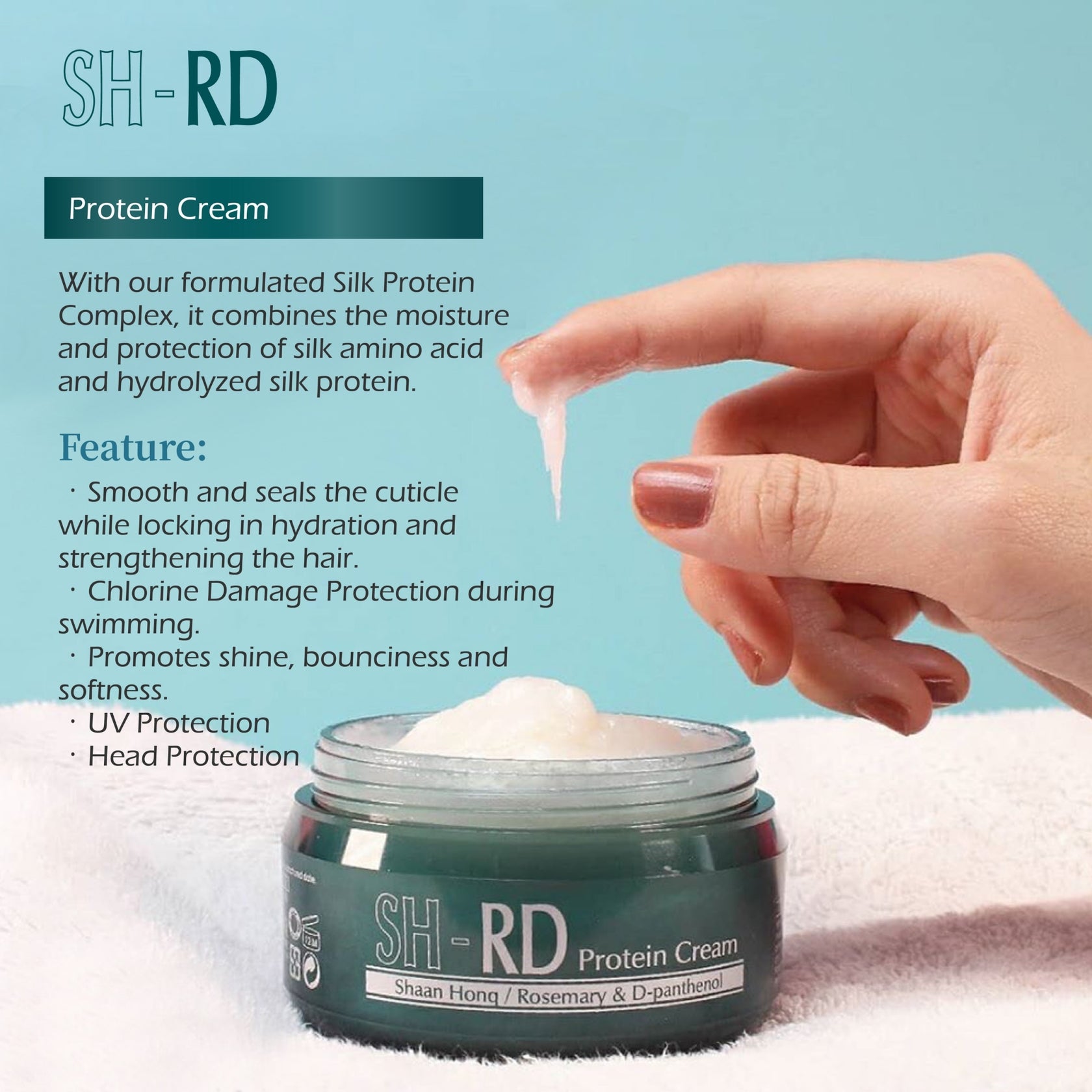 SH-RD Protein Cream (5.1oz/150ml) – SH-RD Beauty Corp.