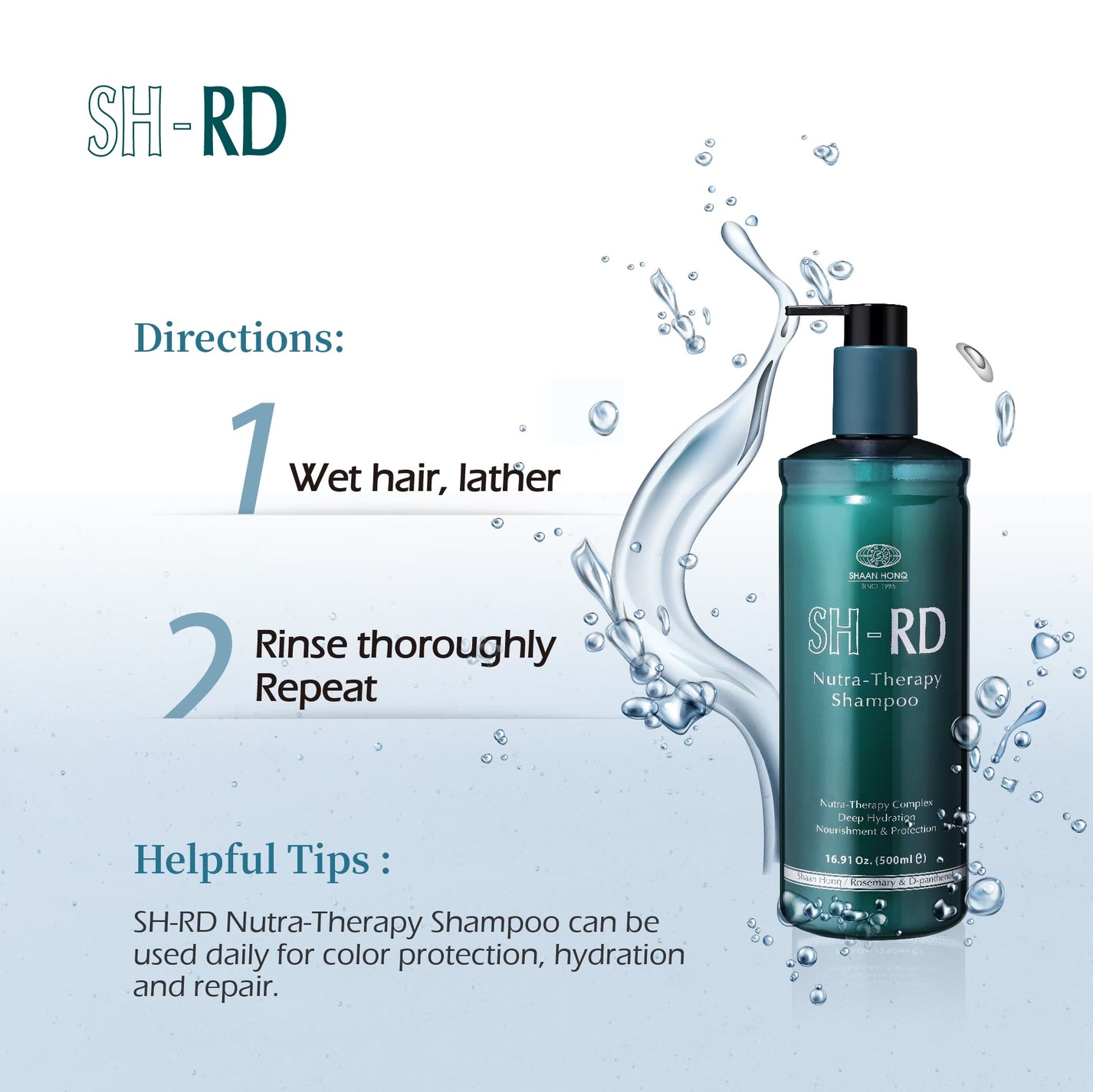 SH-RD Nutra-Therapy Shampoo (16.9oz/500ml) – SH-RD Beauty Corp.