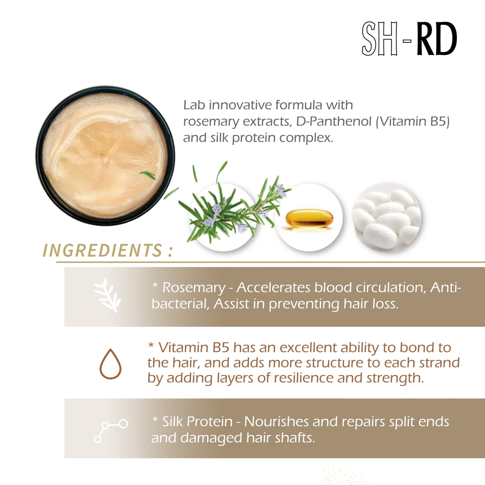 SH-RD Protein Cream Gold Deluxe Edition (2.71oz/80ml) – SH-RD Beauty Corp.